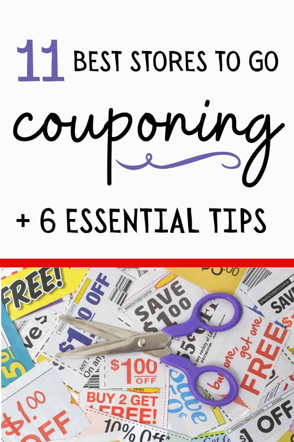 The 11 Best Stores To Coupon + 6 Essential Tips – Motivation for Mom