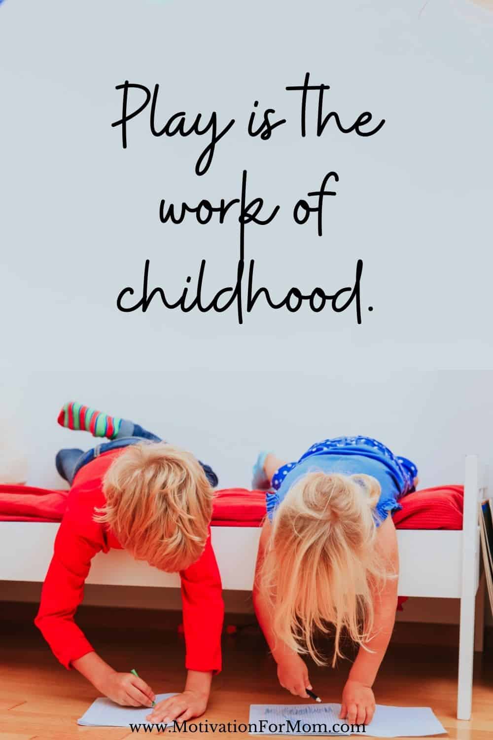 25 Perfectly-Said Kids Playing Quotes – Motivation for Mom