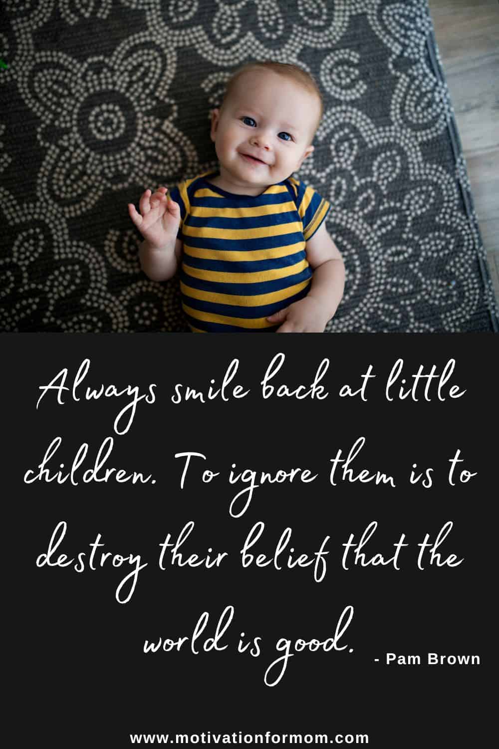 23 Sweetest Baby Smiling Quotes – Motivation for Mom
