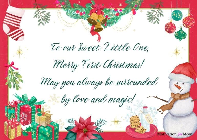 15 Adorable Baby 1st Christmas Quotes – Motivation for Mom