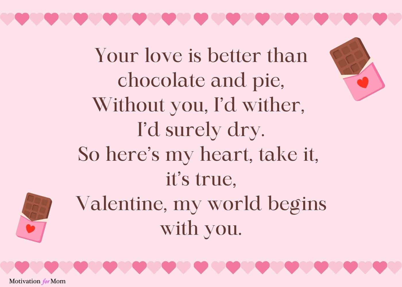 15 Best Valentine Poems to Share On Valentine’s Day – Motivation for Mom