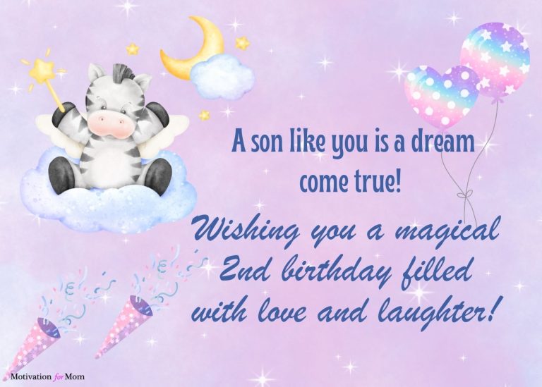 15 Charming 2nd Birthday Quotes for Baby Boy On His Special Day ...