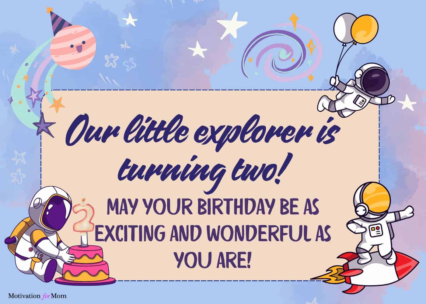 15 Charming 2nd Birthday Quotes for Baby Boy On His Special Day ...