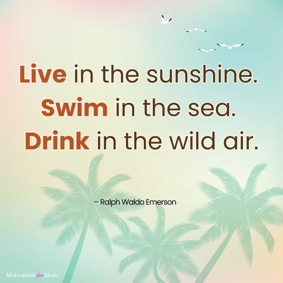 30 Best Quotes About Summer, Sunshine & Fun! – Motivation for Mom