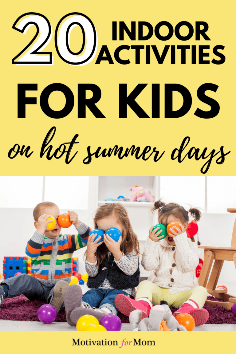 100+ Indoor Summer Activities for Kids When It’s Too Hot to Play ...