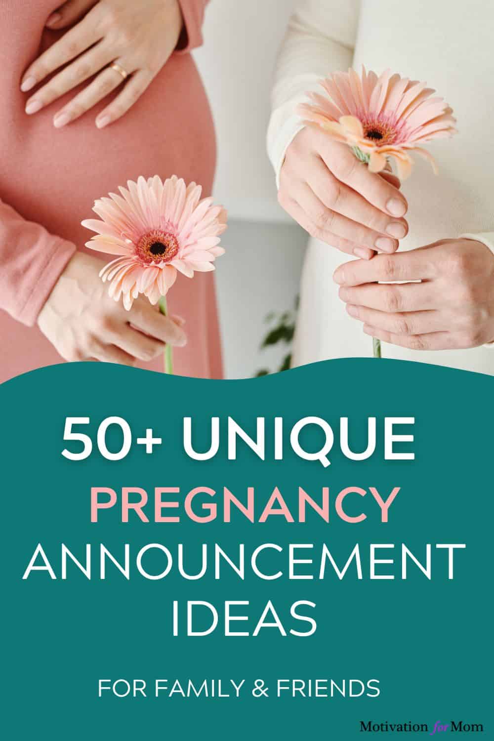 50 Fun & Easy Pregnancy Announcement Ideas to Share The Exciting News ...